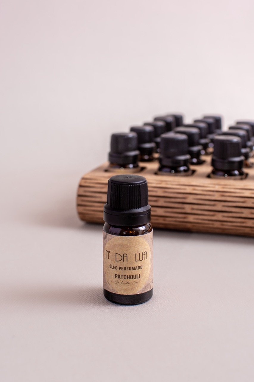 Óleo Perfumado concentrado 10mL para difusor de ambientes - Patchouli